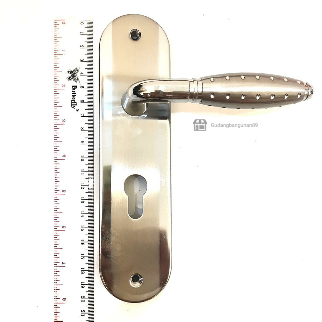 Jual Kunci Pintu Set Rumah Tanggung Sedang/Handle Hendel Pintu Rumah ...