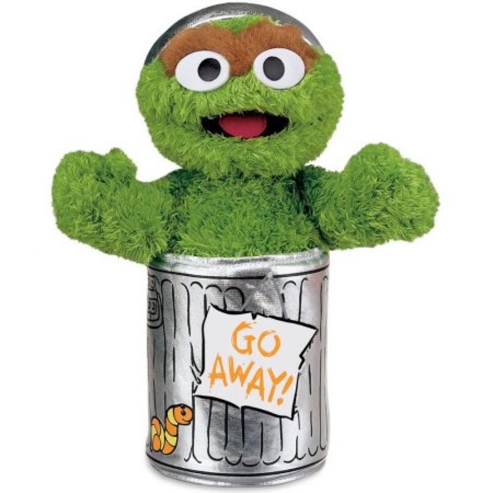 Jual GUND - Boneka Karakter Sesame St. Oscar the Grouch 10" plush ...