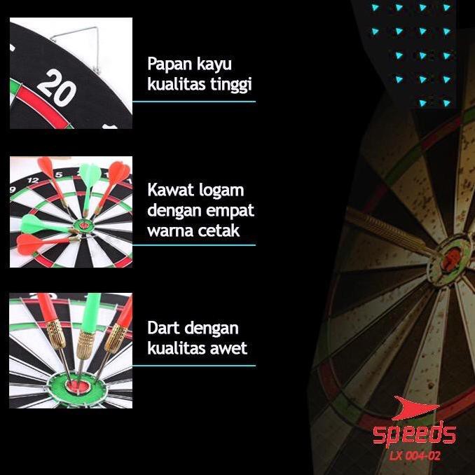 Jual Papan Dart Board Game Pro Panahan Dinding Ukuran 12inch & 15 inch ...