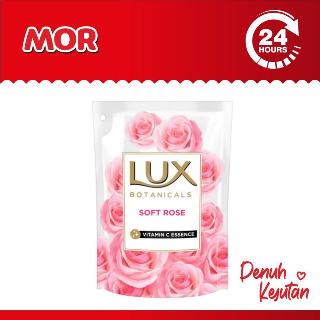 Jual LUX Botanicals Soft Rose Body Wash Sabun Mandi Refill 450 ml | Shopee Indonesia