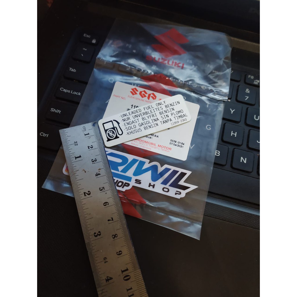 Jual sticker stiker tangki bensin satria 2 tak lumba hiu | Shopee Indonesia