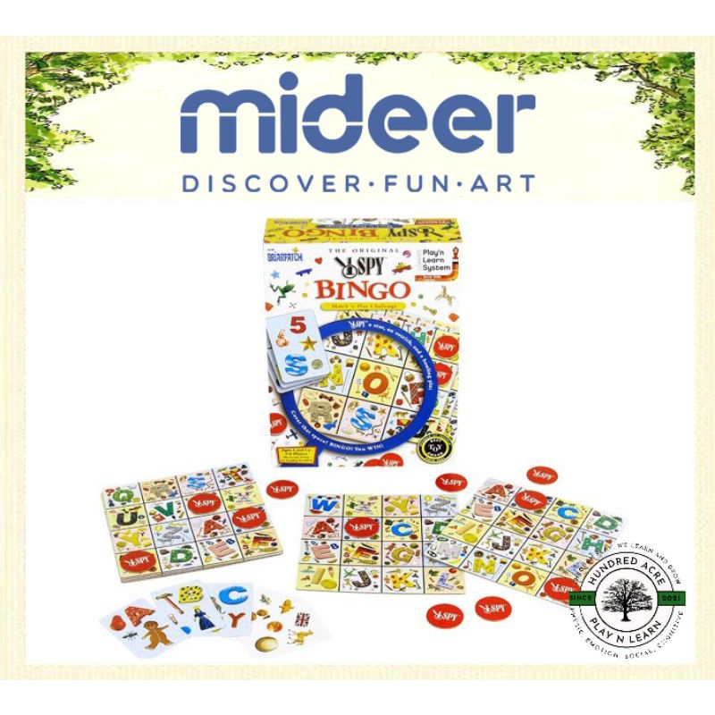 Jual Mideer I SPY BINGO - Mainan Board Game Anak | Shopee Indonesia