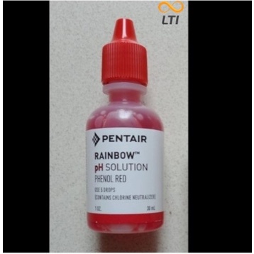 Jual Refill Phenol Red Solution 1oz / 30ml Test Kit pH Pentair | Shopee ...
