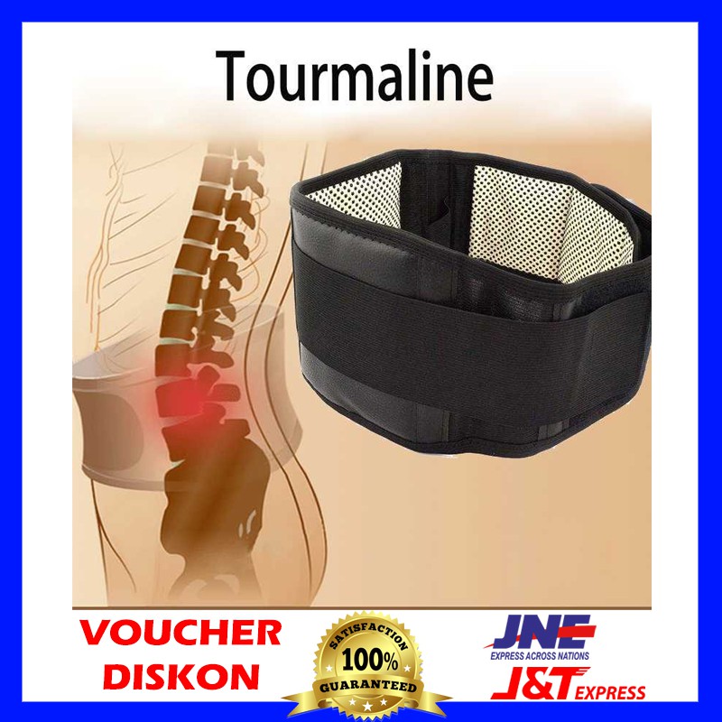 Jual Alat Terapi Pinggang Tourmaline Magnetic Therapy Size L - Ikat ...