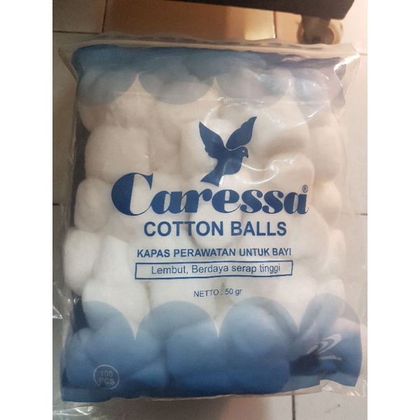 Jual Medisoft & Caressa kapas bulat isi 100 (kapas perawatan bayi ...