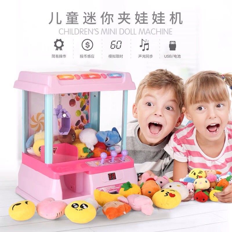 Jual MAINAN BAYI ANAK MESIN CAPIT BONEKA MINI CLAW MACHINE TOYS CRANE ...