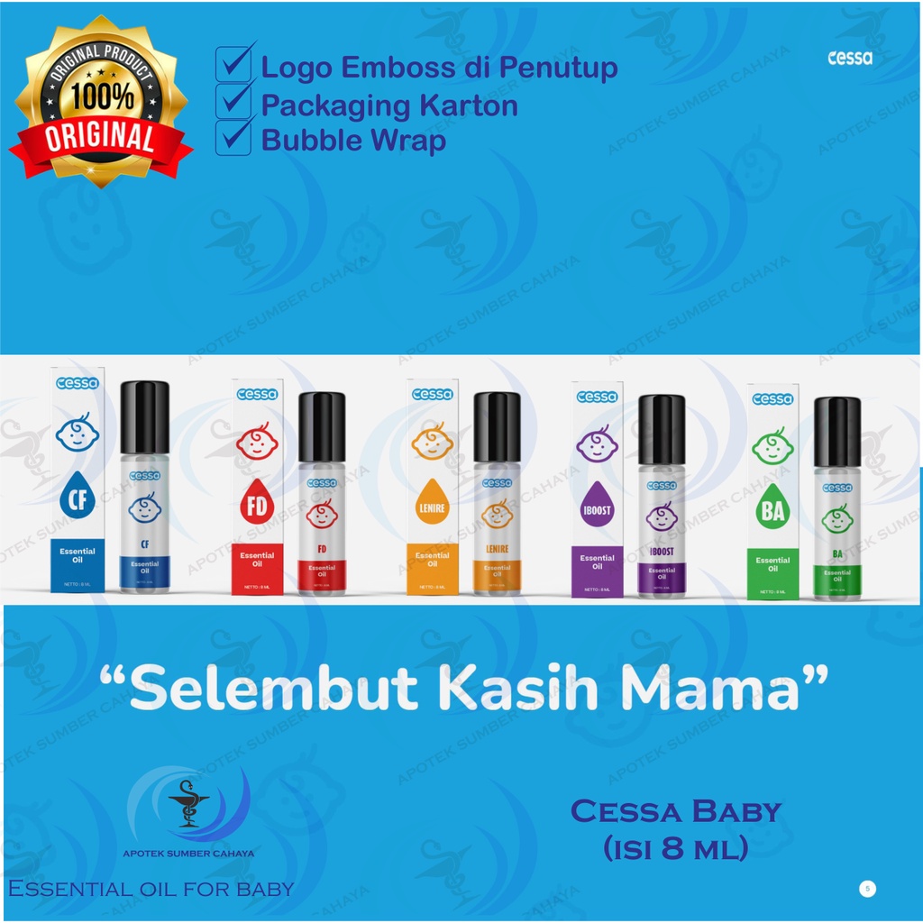 Jual CESSA BABY ESSENTIAL OIL (isi 8ml) | Shopee Indonesia