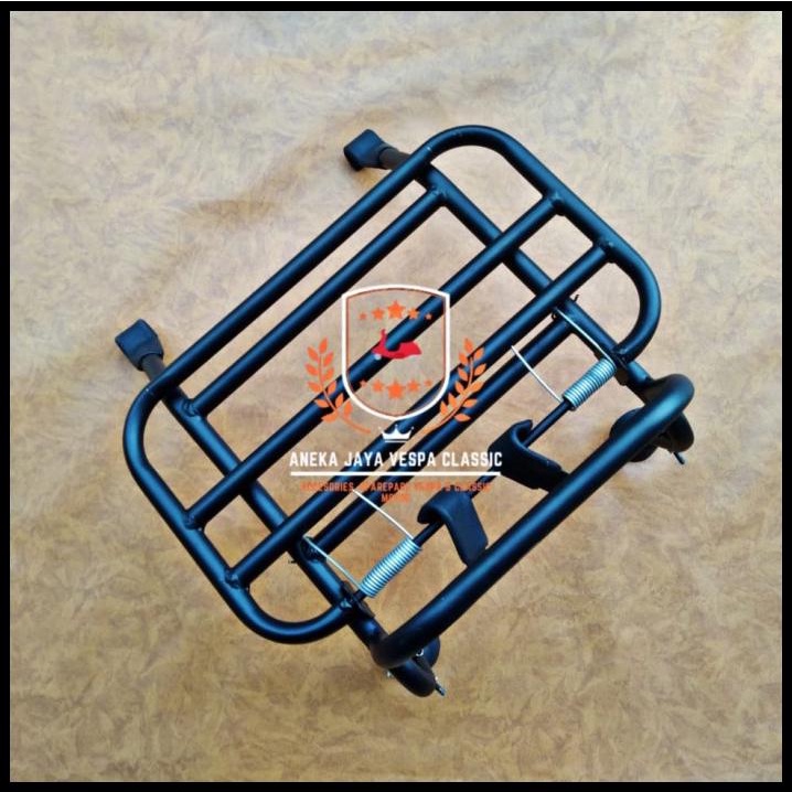 Jual Frontrack Front Rack Vespa PX, Excel, Exclusive Cat Powder Coating ...