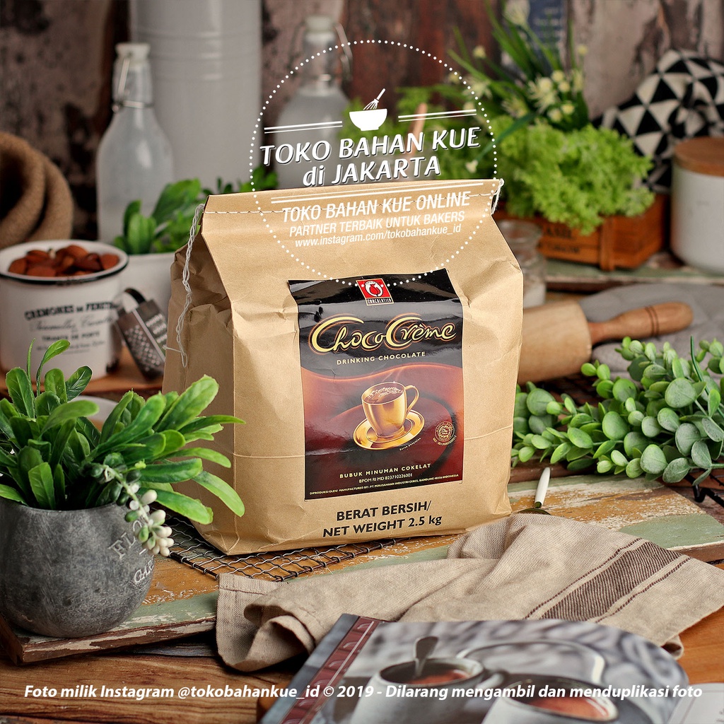 Jual Tulip Choco Creme 2,5kg Sak Chocolate Drink Minuman Cokelat Bubuk ...