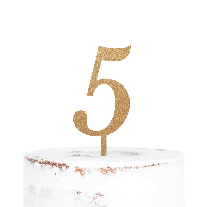 Jual Cake Topper Angka Huruf Caketopper Murah Akrilik Acrylic Hiasan ...