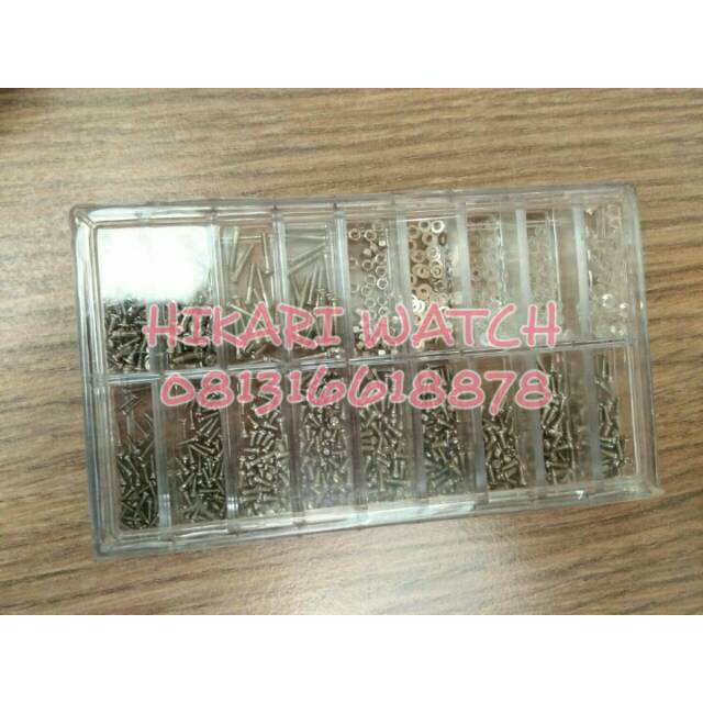 Jual BAUT MUR SKRUP SEKRUP JAM TANGAN KACAMATA KACA MATA | Shopee Indonesia