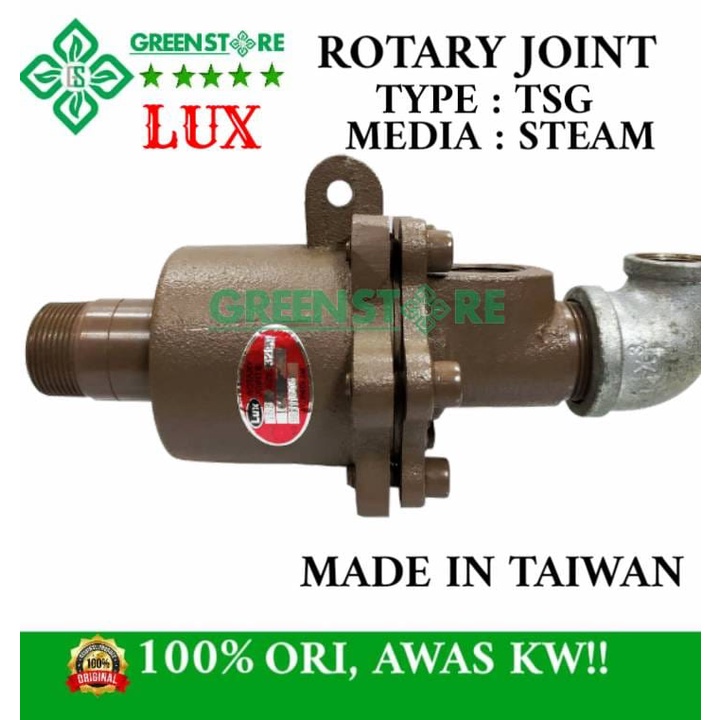 Jual ROTARY JOINT LUX TSG SIZE 50A 2 IN DUOFLOW MEDIA STEAM/UP MADE IN TAIWAN | Shopee Indonesia