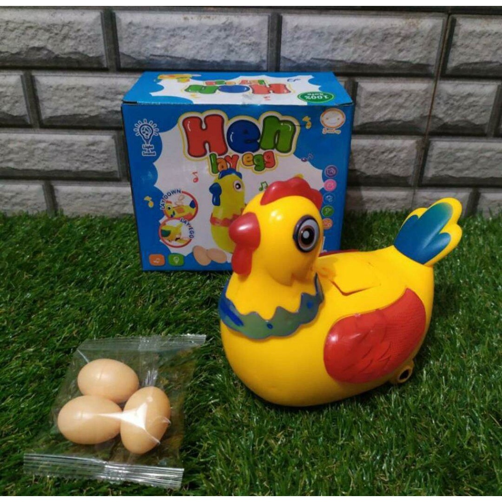 Jual PROMOO MAINAN ANAK AYAM TELUR BISA BERJALAN DAN BERSUARA / MAINAN ...