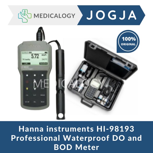 Jual Hanna instruments HI-98193 Professional Waterproof DO and BOD ...