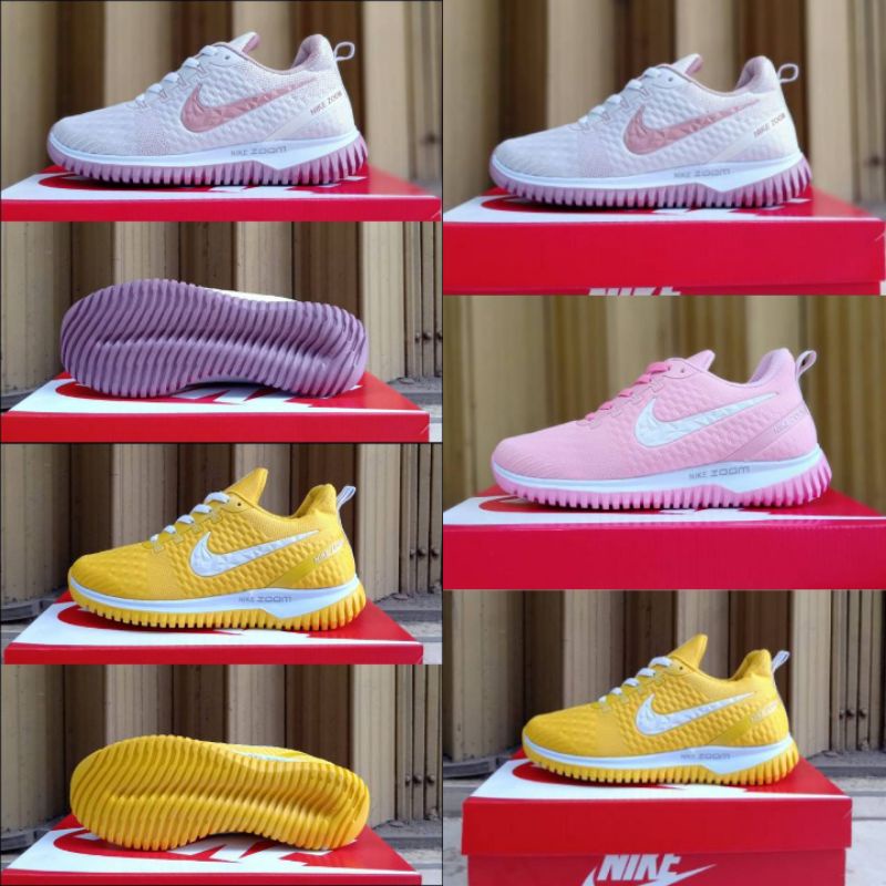 Jual SEPATU SNEAKERS RUNNING WANITA TERBARU Sneakers Senam Cewek Sepatu ...