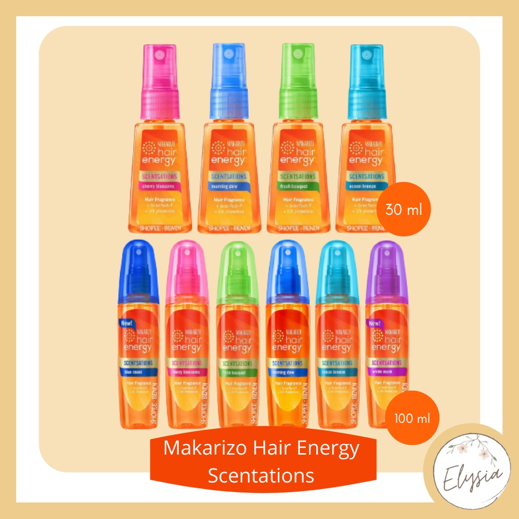 Jual Makarizo Hair Energy Scentsations Fragrance 30ml & 100ml | Shopee Indonesia