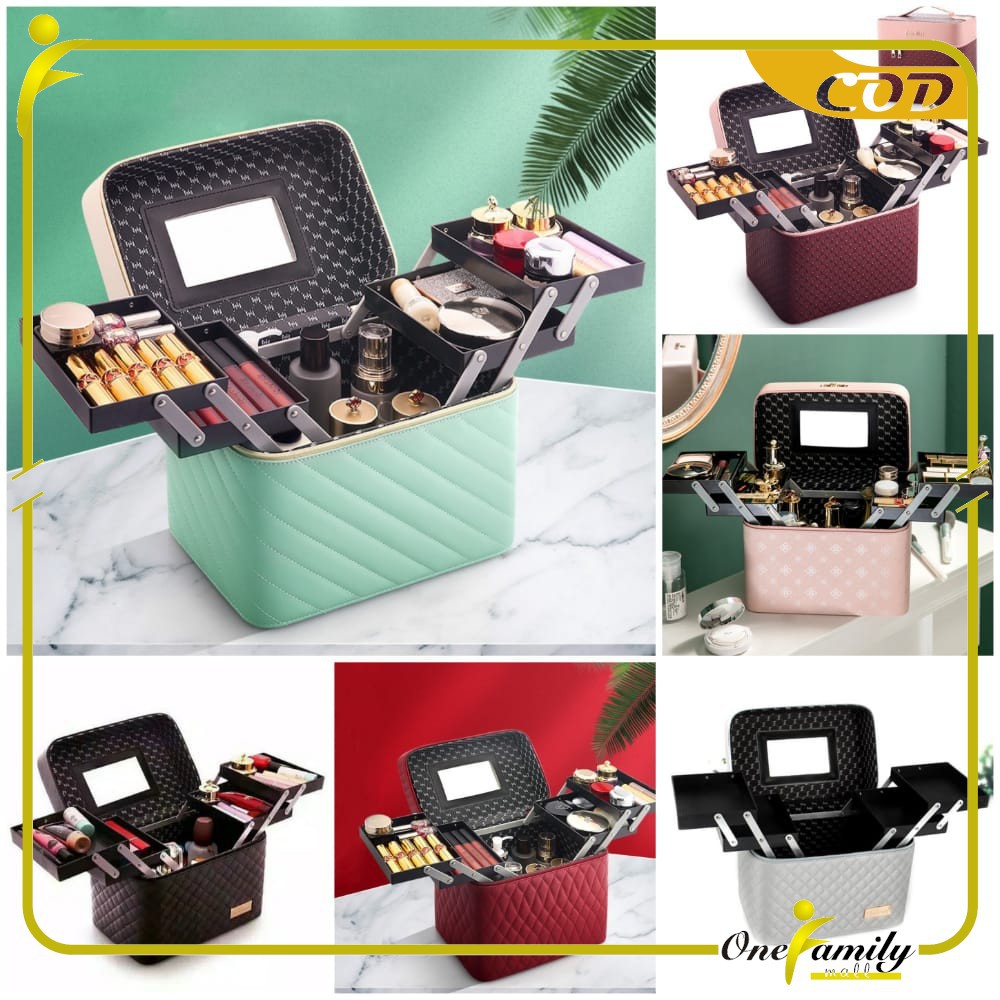 Jual ONE-K1 BOX MAKE UP / Kotak Kosmetik / Makeup Beauty Case / Tas ...