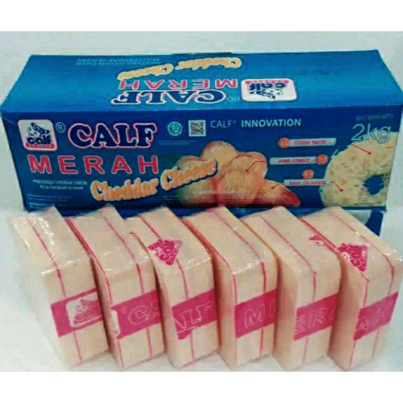 Jual Keju Calf Merah potong 250 gr | Shopee Indonesia
