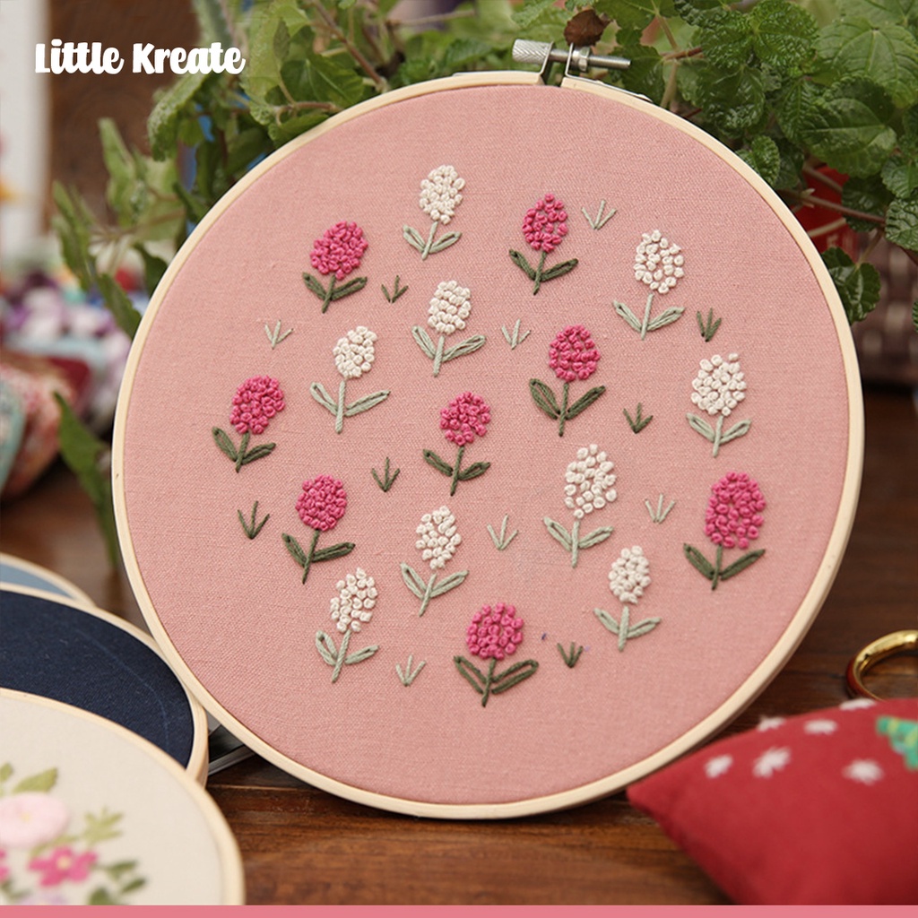 Jual HE#03 DIY Paket Sulam Menyulam / Hand Embroidery Kit / Needle ...