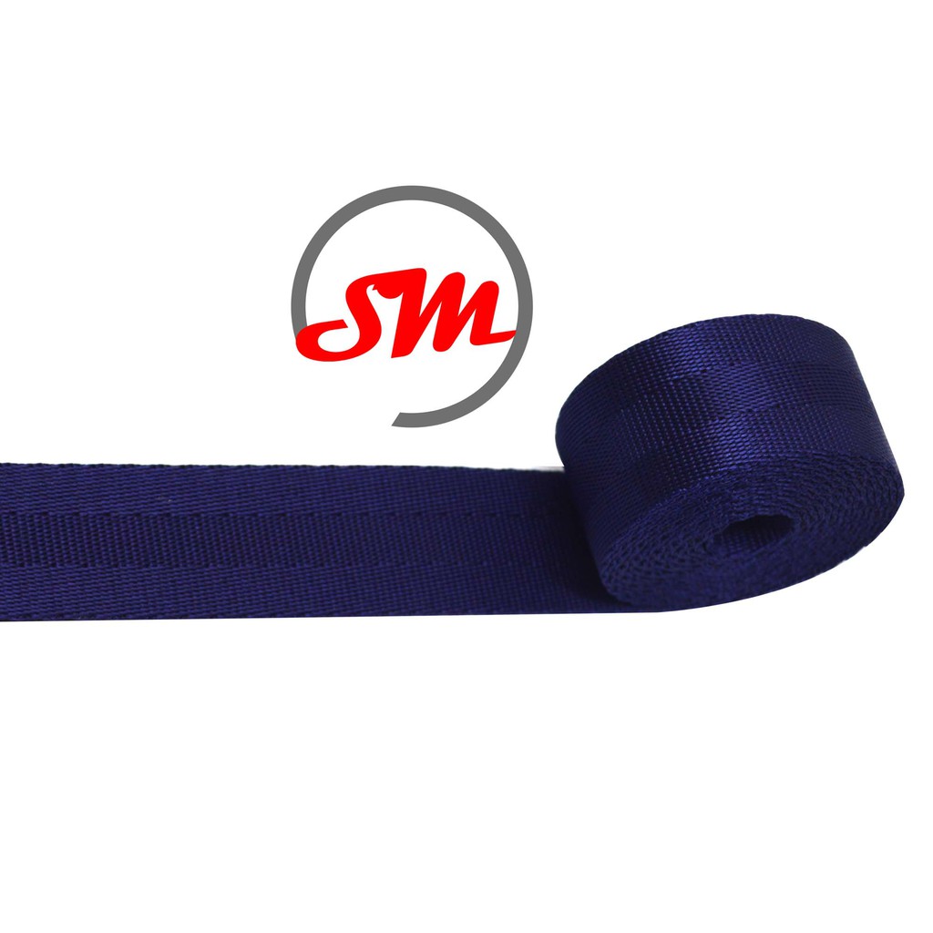Jual TALI WEBBING STRAP TAS GLOSSY 2.5 CM PER ROLL KTB 25 NAVY | Shopee ...