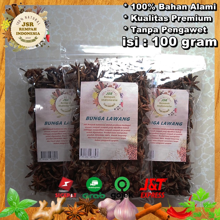 Jual BUNGA LAWANG ASLI ISI 100 GRAM | Shopee Indonesia