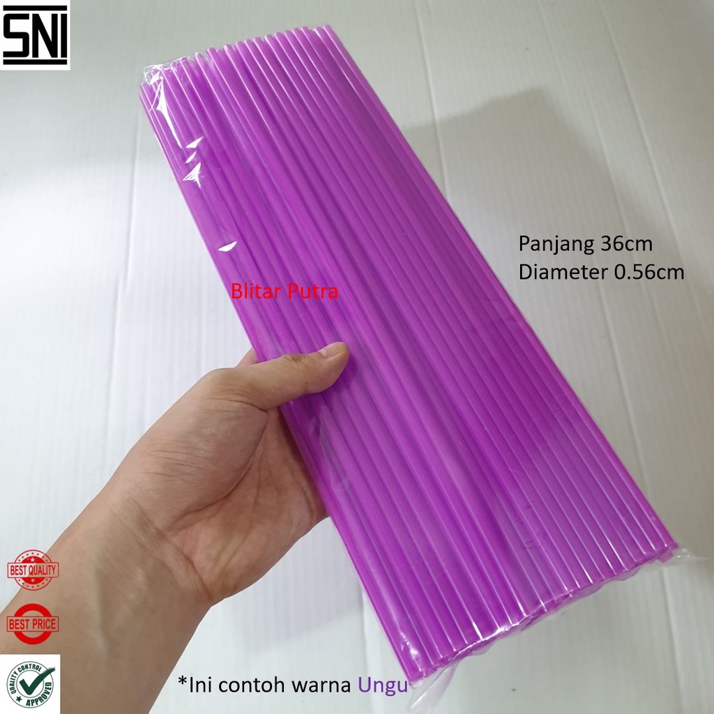 Jual Ungu - 100 pcs stick only / stik tanpa cup tongkat penyangga ...