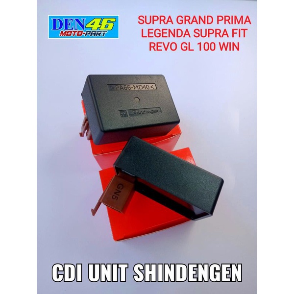 Jual CDI UNIT SHINDENGEN MOTOR HONDA - SUPRA X , GRAND , REVO , PRIMA ...