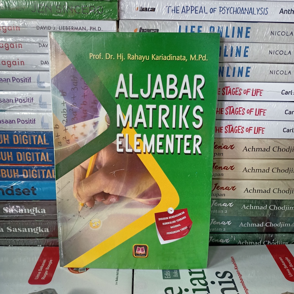 Jual Buku Aljabar Matriks Elementer - Prof. Dr. H. Rahayu K Pustaka ...