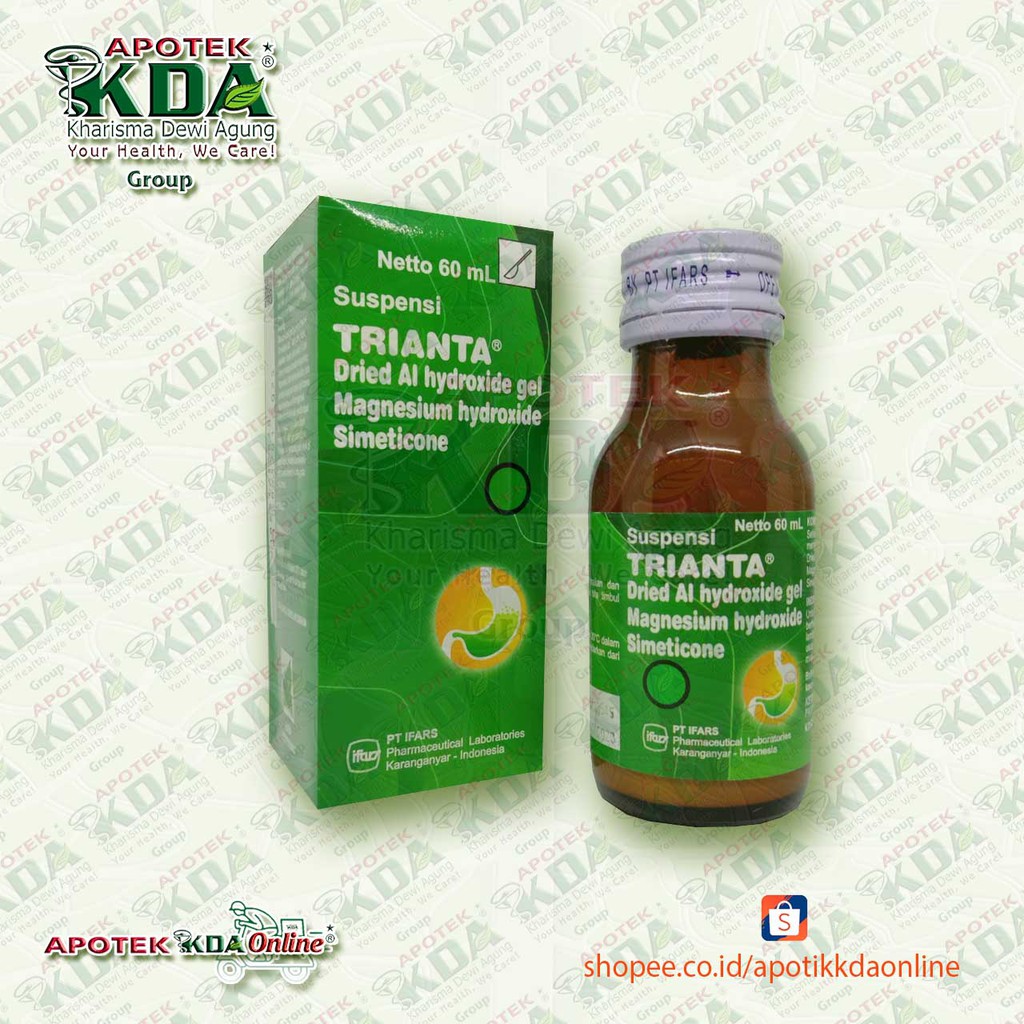 Jual TRIANTA | TRIANTA SUSPENSI 60 ML | OBAT MAAG | ASAM LAMBUNG ...