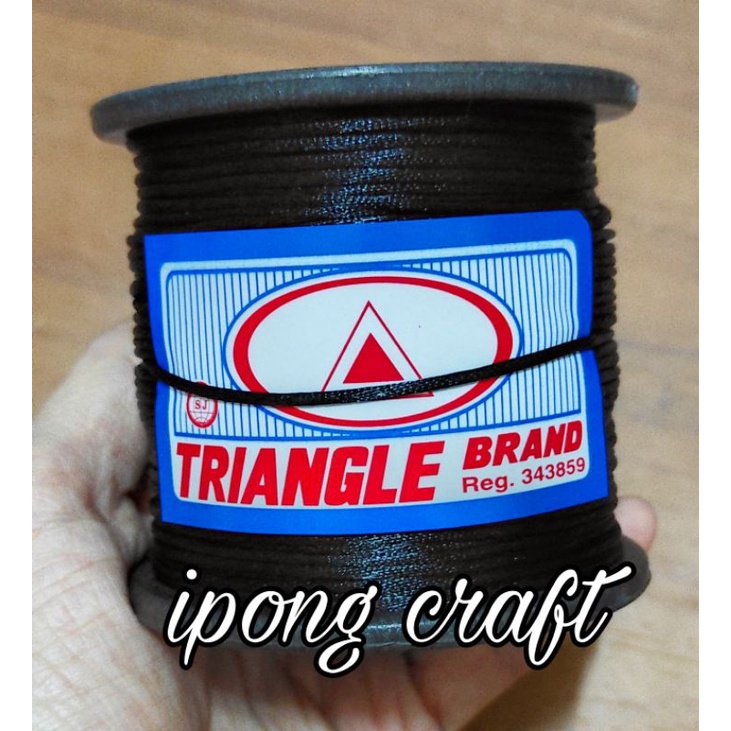 Jual Tali Satin 1mm / Tali Cina 1mm Triangle | Shopee Indonesia