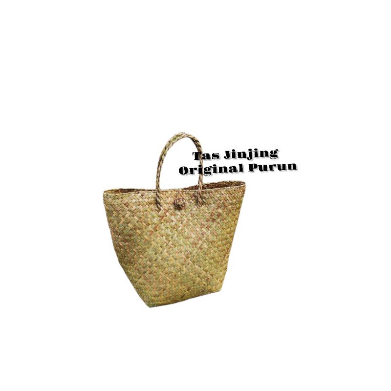 Jual BAKUL PURUN ETNIK KHAS/ ANYAMAN PURUN ORIGINAL/WADAH HAMPERS/TAS ...