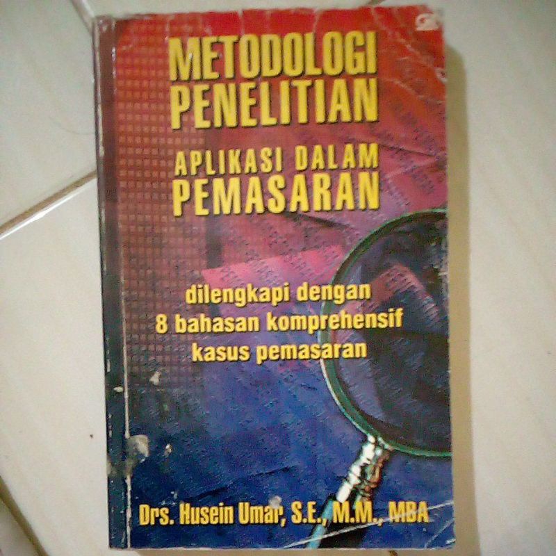 Jual metodologi penelitian aplikasi dalam pemasaran ( bekas ) | Shopee ... Jual metodologi penelitian aplikasi dalam pemasaran ( bekas ) | Shopee ...