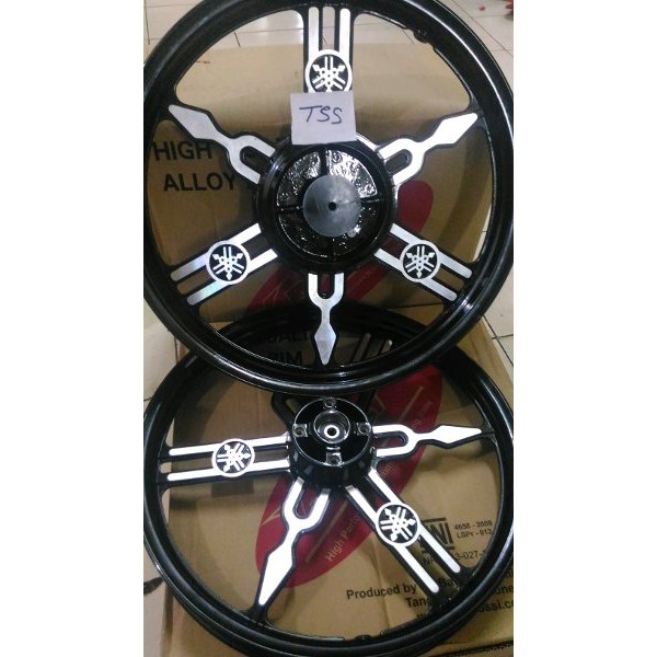 Jual velg racing Yamaha velg racing Rossi logo Yamaha set | Shopee ...
