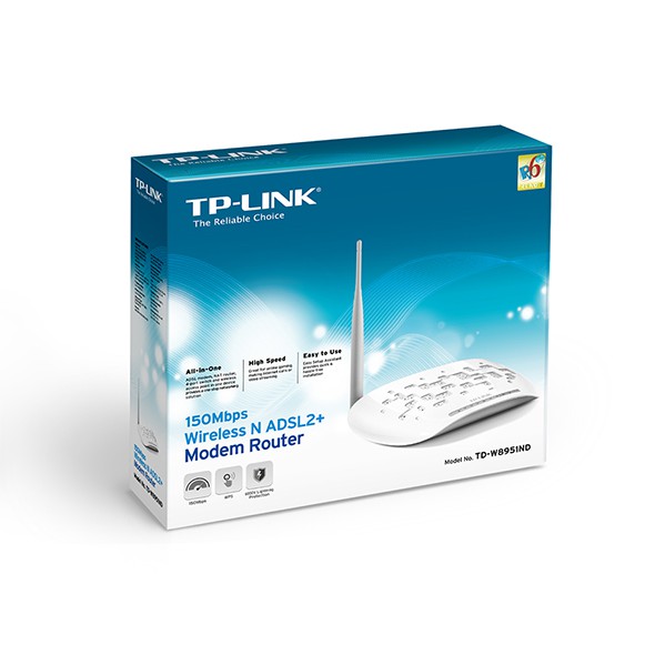 Jual TP-LINK TD-W8951ND 150Mbps Wireless N ADSL2+ Modem Router | Shopee ...