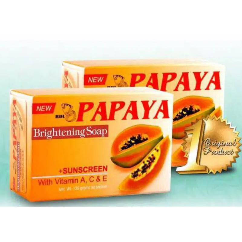 Jual RDL Papaya Brightening Soap(135 gr) | Shopee Indonesia