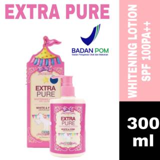 Jual BPOM EXTRA PURE SIANG SPF 100 PA WHITENING HANDBODY BODYLOTION BODY LOTION PEMUTIH BADAN 300ML Shopee Indonesia
