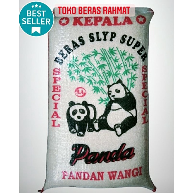 Jual BERAS SLYP SUPER CAP PANDA 20KG | Shopee Indonesia