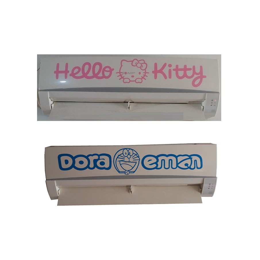 Jual Karakter Stiker AC Hello Kitty / Stiker AC Doraemon | Shopee Indonesia