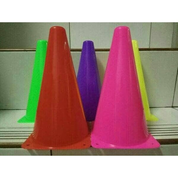 Jual CONE KERUCUT RAPAT 23CM WARNA ( HARGA 1LUSIN ISI 12 PCS) | Shopee ...