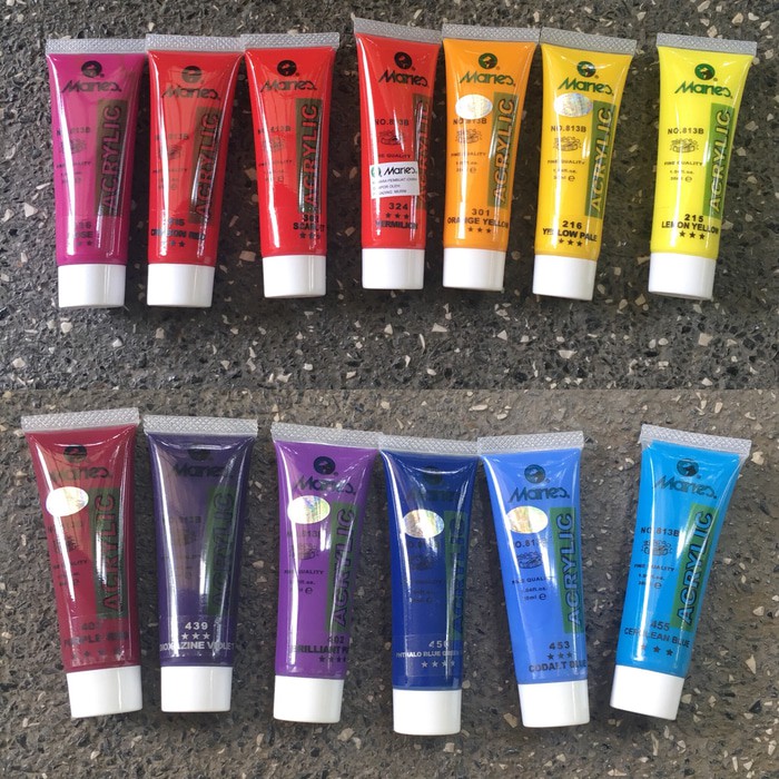 Jual Cat Acrylic / Cat Akrilik /Acrylic Color Maries 813B - 30ml PART-1 ...