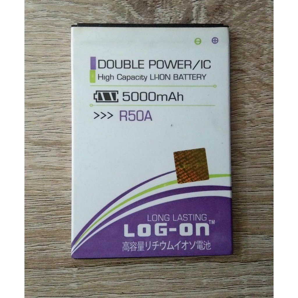 Jual BATERAI EVERCOSS R50A / R50B LOGON DOUBLE POWER IC | Shopee Indonesia