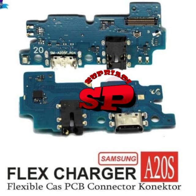 Jual FLEXIBLE PCB CAS SAMSUNG A20S A207 PAPAN CHARGER PAPAN CAS PCB ...