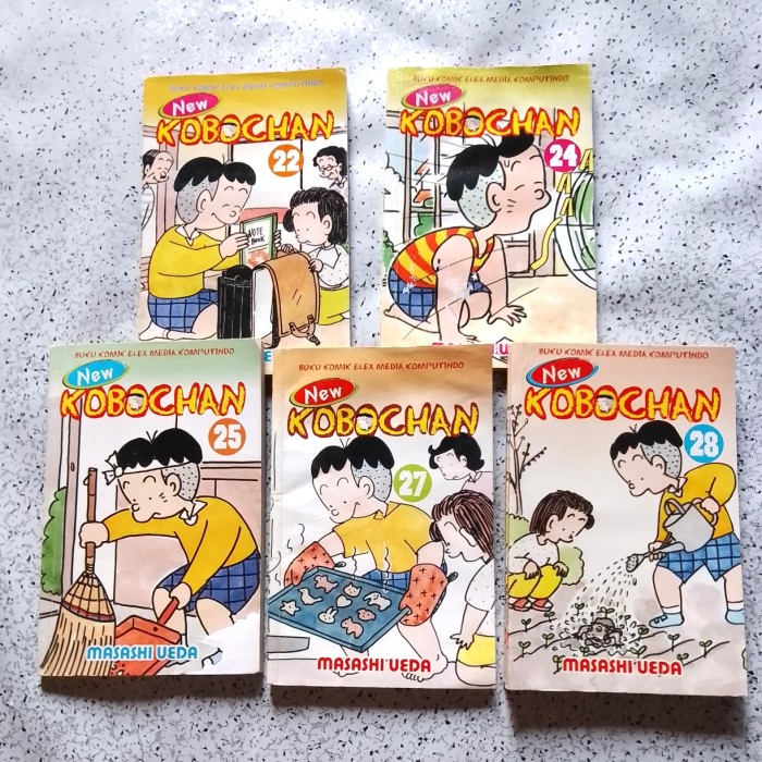 Jual Buku Cabutan Komik New KOBOCHAN No. ,24,27 & 28 - Masashi U ...
