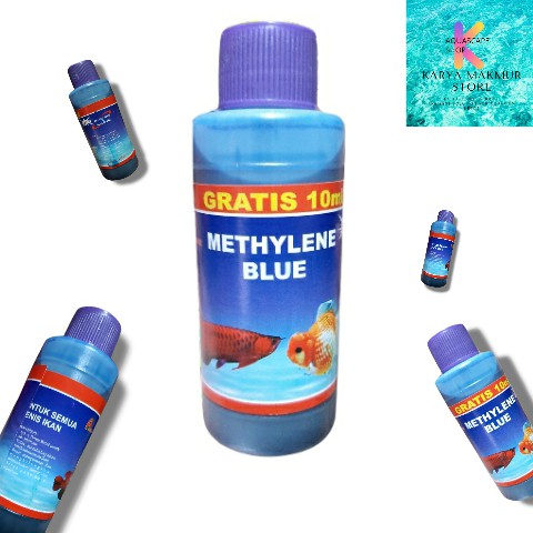 Jual METHYLENE BLUE 10ml OBAT BIRU / OBAT SEMUA JENIS IKAN / OBAT IKAN HIAS OBAT CUPANG | Shopee ...