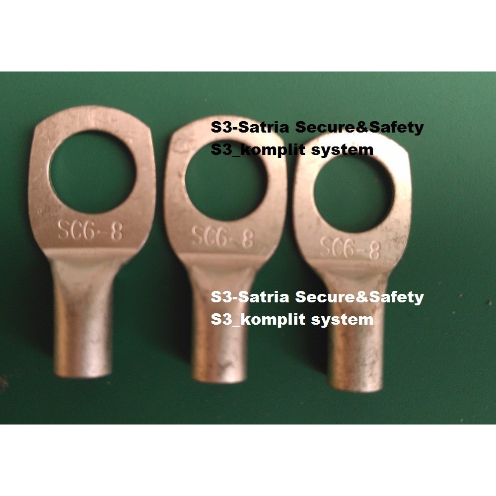 Jual Skun SC 6-8 kabel cable lugs o schoen Ring shoes Plat schoon ...