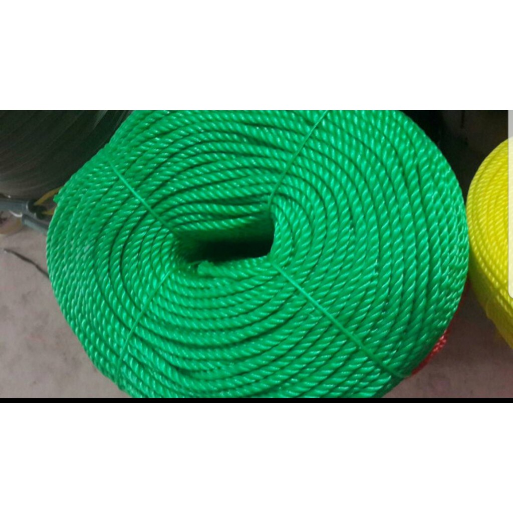 Jual Tali Tambang Plastik Ukuran 6mm Permeter/ Tambang Ikat Nilon Nylon ...