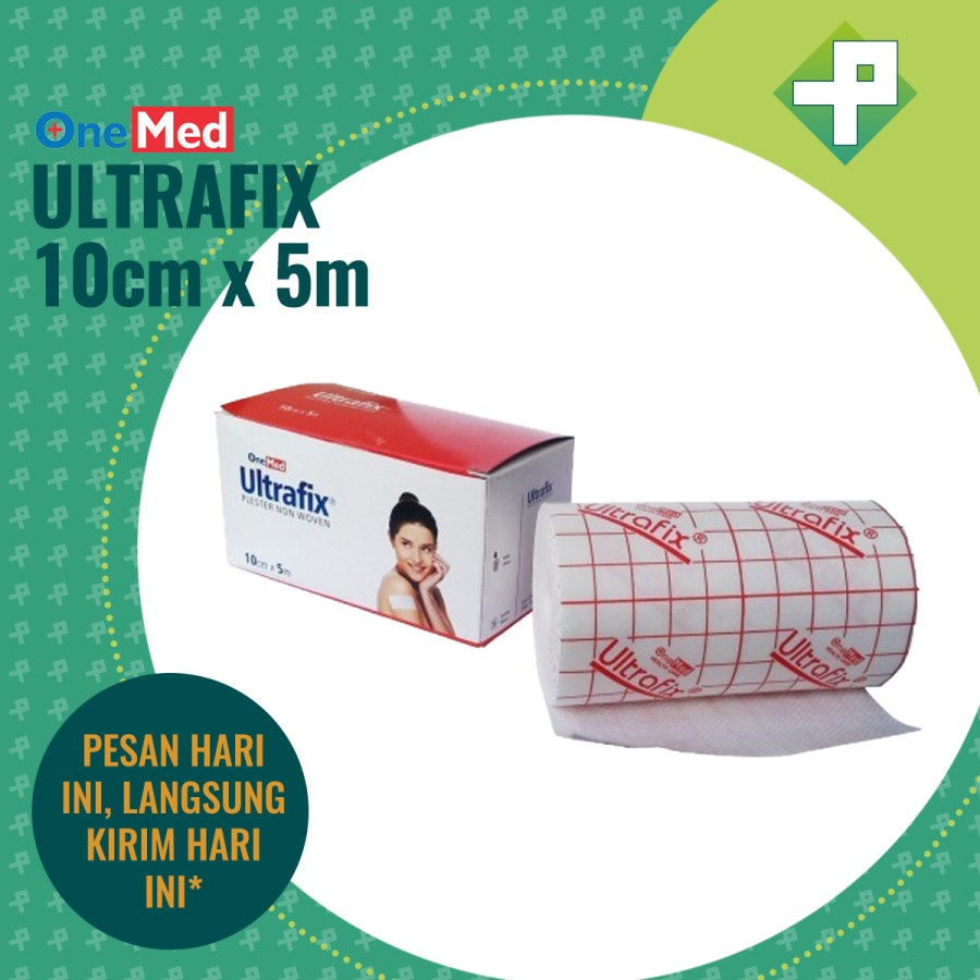 Jual Ultrafix 10cm x 5m OneMed / Plester Penutup Luka Non Woven OneMed ...