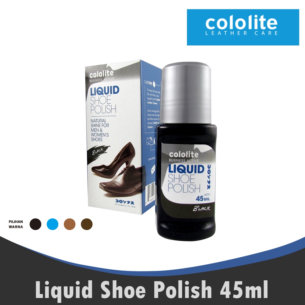 Jual Tchome Semir Sepatu Cair 45ml Liquid Shoe Polish Premium Cololite ...