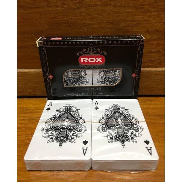 Jual Kartu Remi Playing Card Plastic ROX Double | Shopee Indonesia