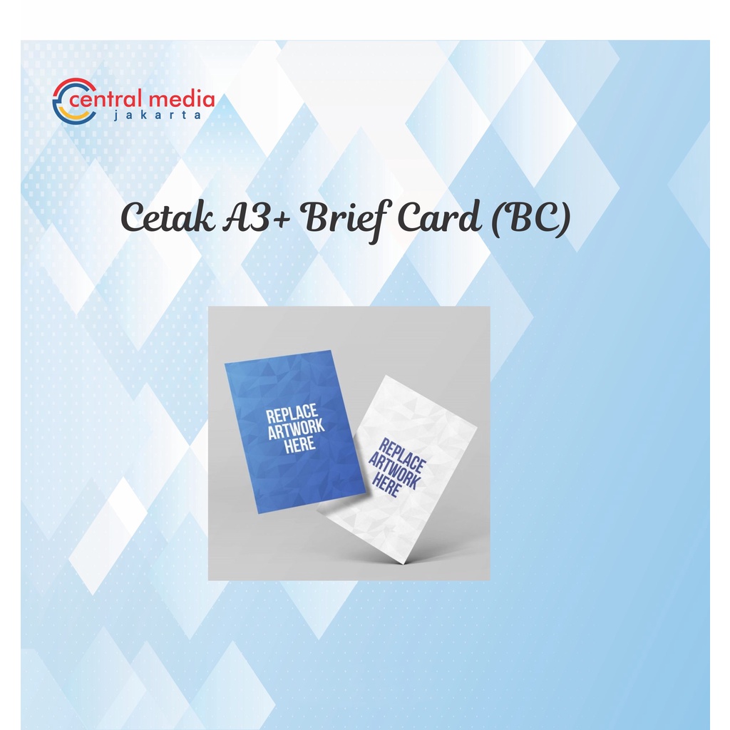 Jual Cetak BC Brief Card A3+ Full Color | Shopee Indonesia